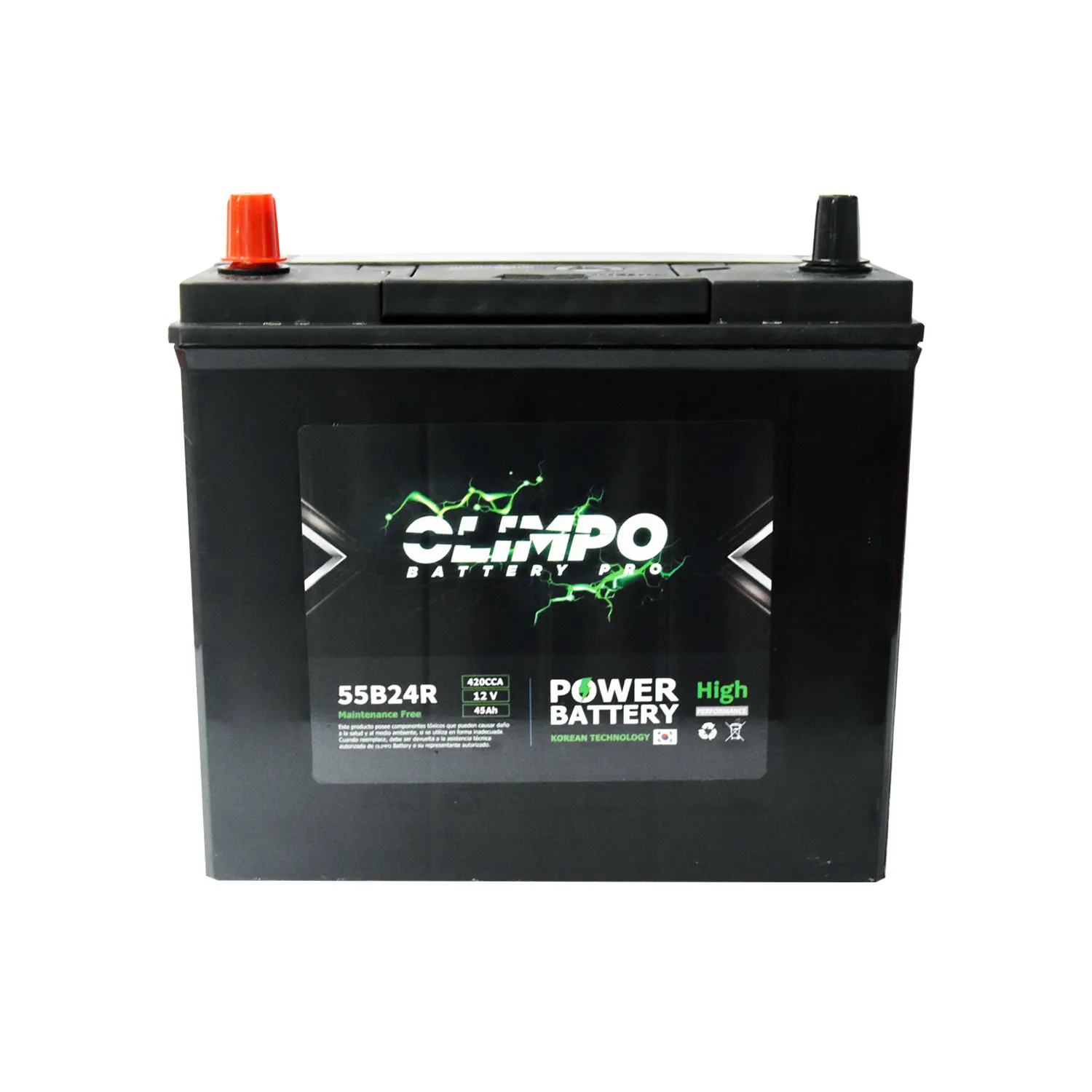45AH OLIMPO NS60 55B24R CCA 420 (+ -) DEL. - Neumastore