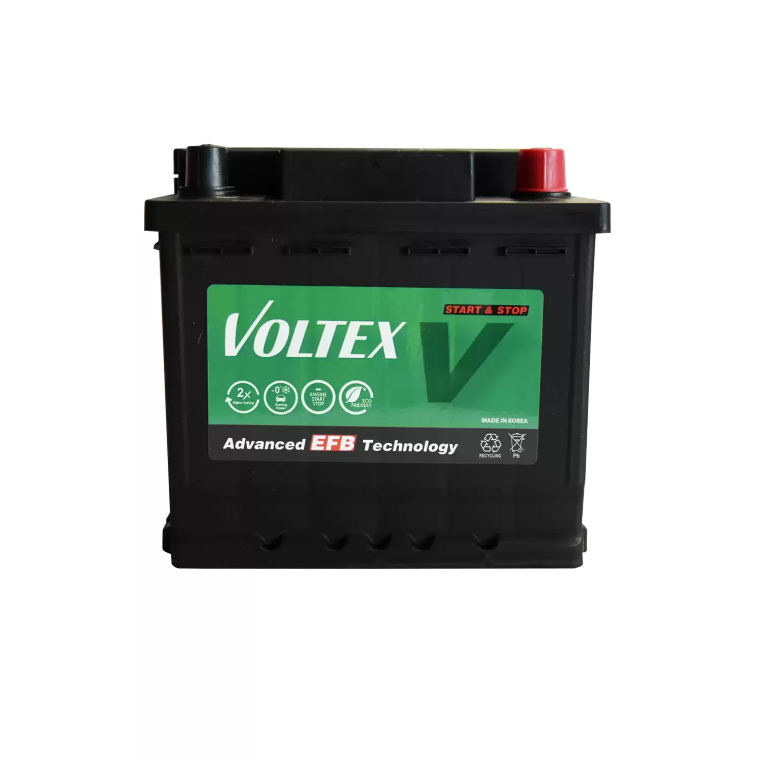 50AH VOLTEX EFB LN1 EC50 CCA 450 (- +) - Neumastore